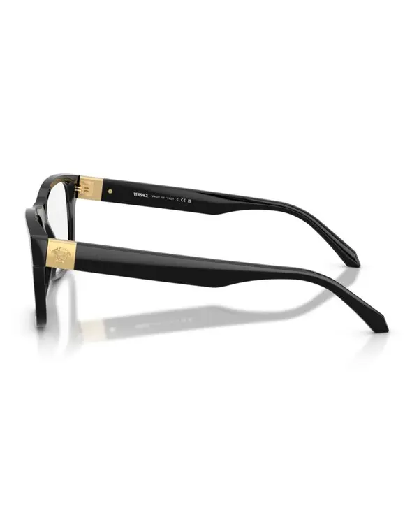 Versace Square Eyeglasses - Black