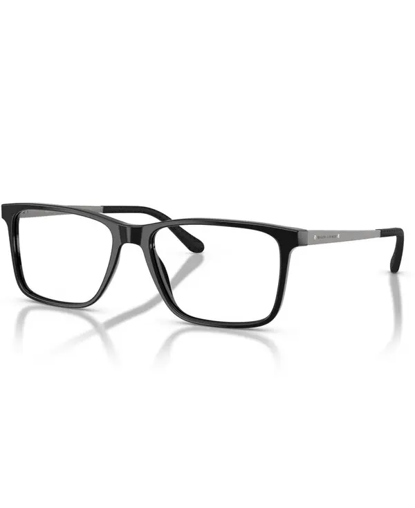Ralph Lauren Rectangle Full Rim Eyeglasses - Black