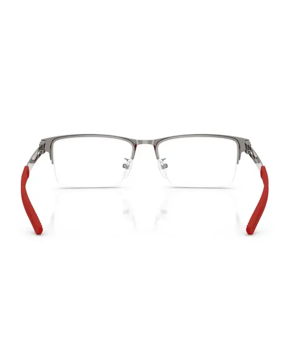 SCUDERIA FERRARI Rectangle Eyeglasses - Gunmetal Matte