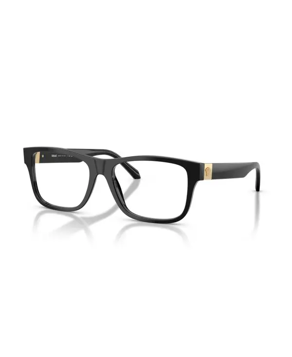 Versace Square Eyeglasses - Black