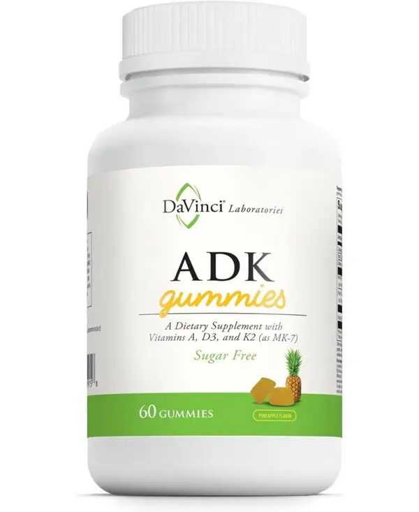 DAVINCI LABS Adk Gummies – Sugar-free - No Color