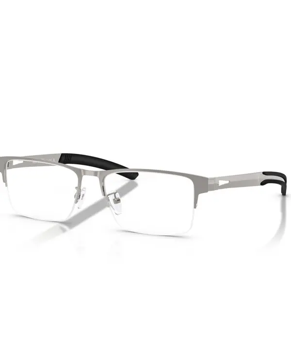 SCUDERIA FERRARI Rectangle Eyeglasses - Gunmetal Brushed