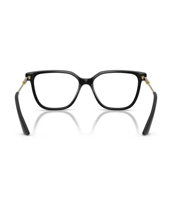 Versace Square Full Rim Eyeglasses - Black