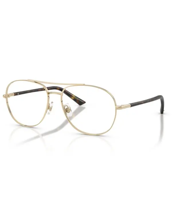 JIMMY CHOO Pilot Eyeglasses - Pale Gold