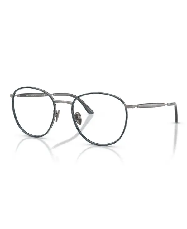 Giorgio Armani Panthos Eyeglasses - Matte Gunmetal