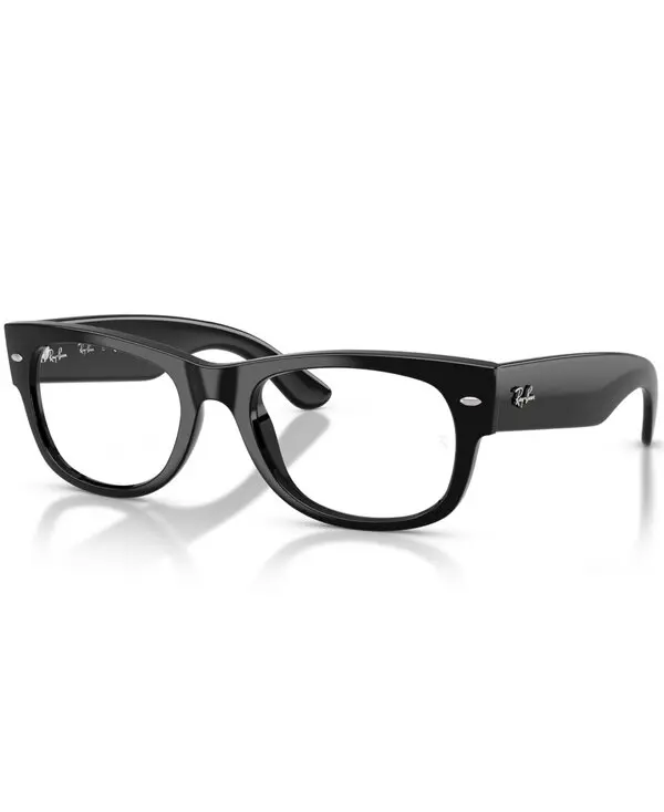 Ray-ban Oversized Square Wayfarer Eyeglasses - Black