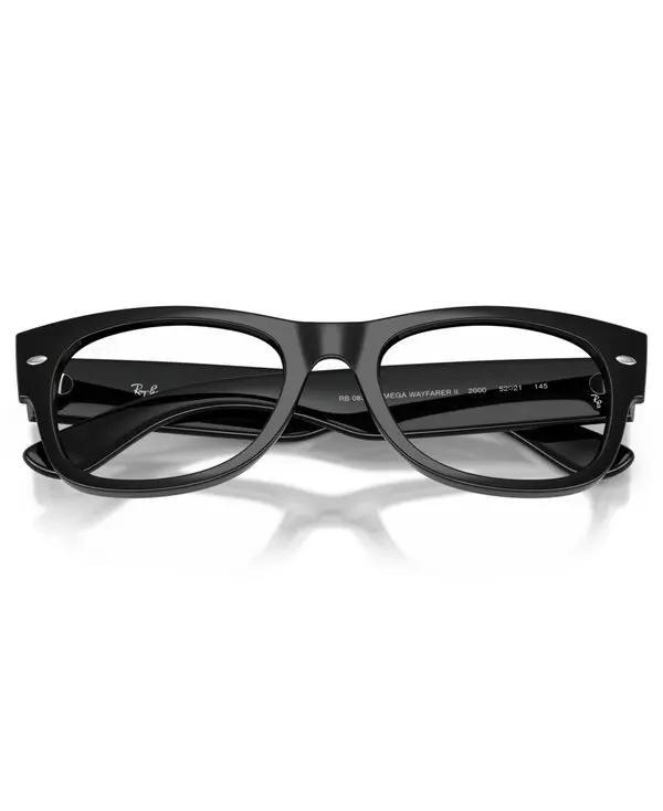 Ray-ban Oversized Square Wayfarer Eyeglasses - Black