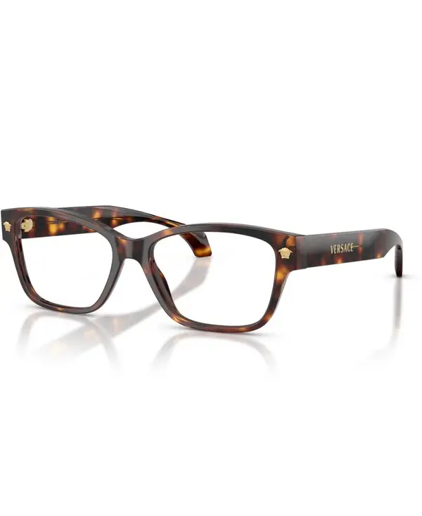 Versace Cat Eye Ve3392 Eyeglasses - Havana