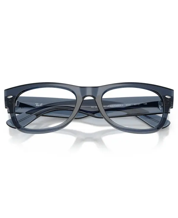 Ray-ban Square Frame Eyeglasses - Dark Blue