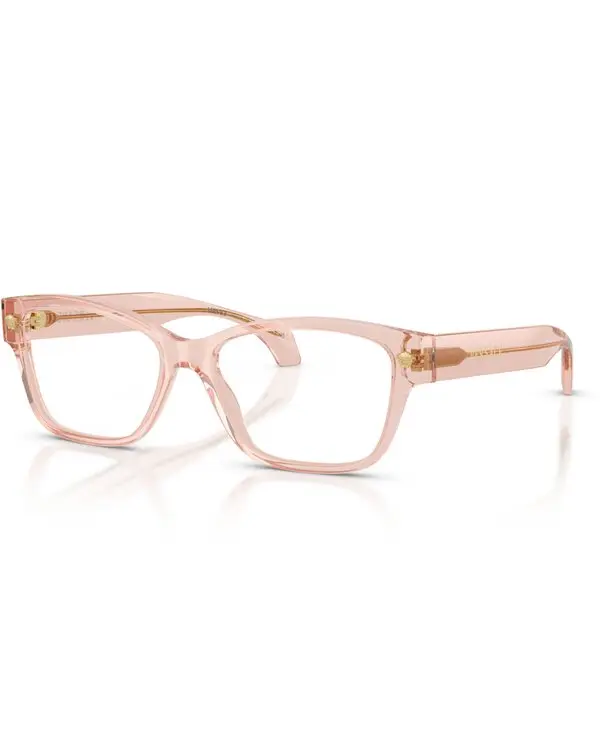 Versace Cat Eye Eyeglasses - Transparent Pink
