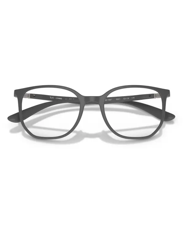 Ray-ban Irregular Full Rim Eyeglasses - Sand Gray