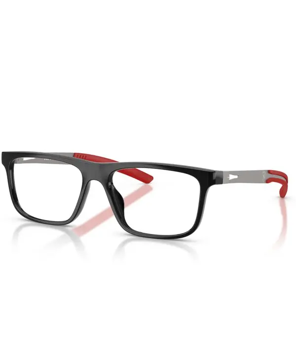 SCUDERIA FERRARI Pillow Eyeglasses - Black Shiny