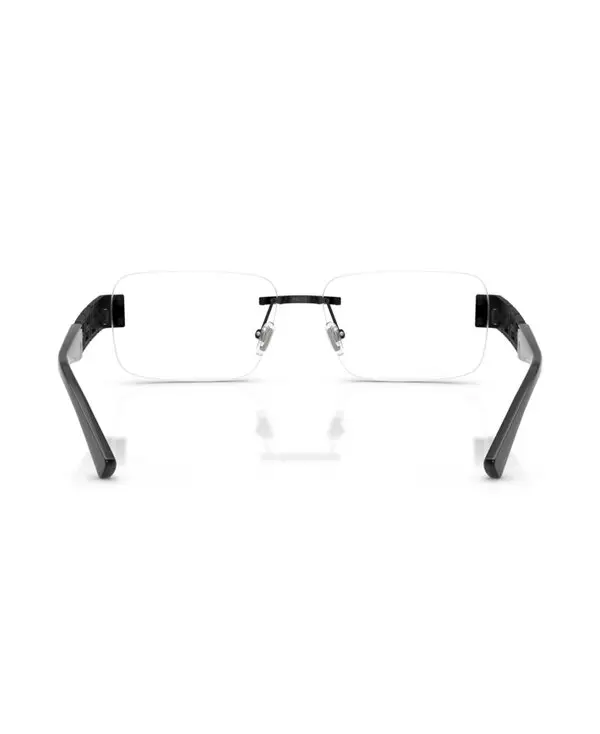 Versace Rimless Square Eyeglasses