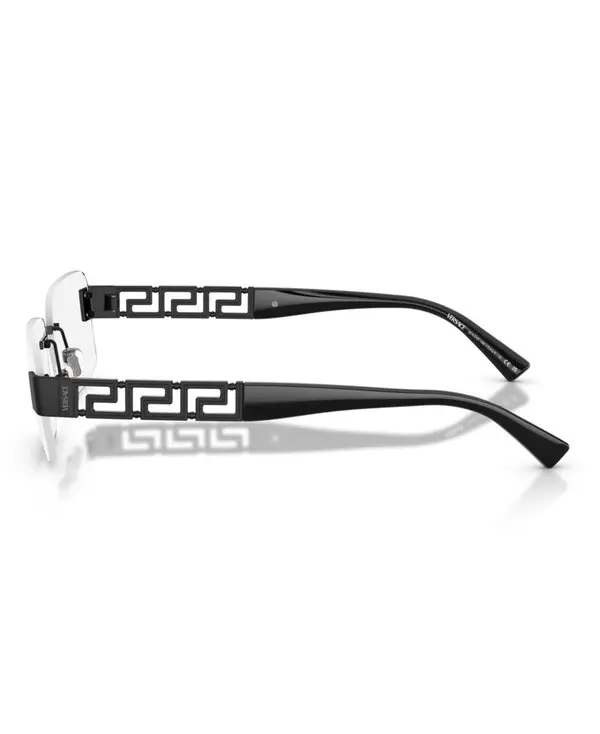 Versace Rimless Square Eyeglasses