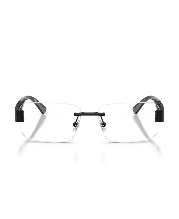 Versace Rimless Square Eyeglasses