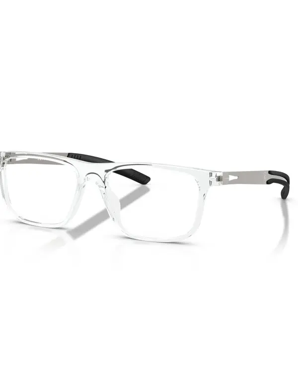 SCUDERIA FERRARI Square Eyeglasses - White Transparent Clear