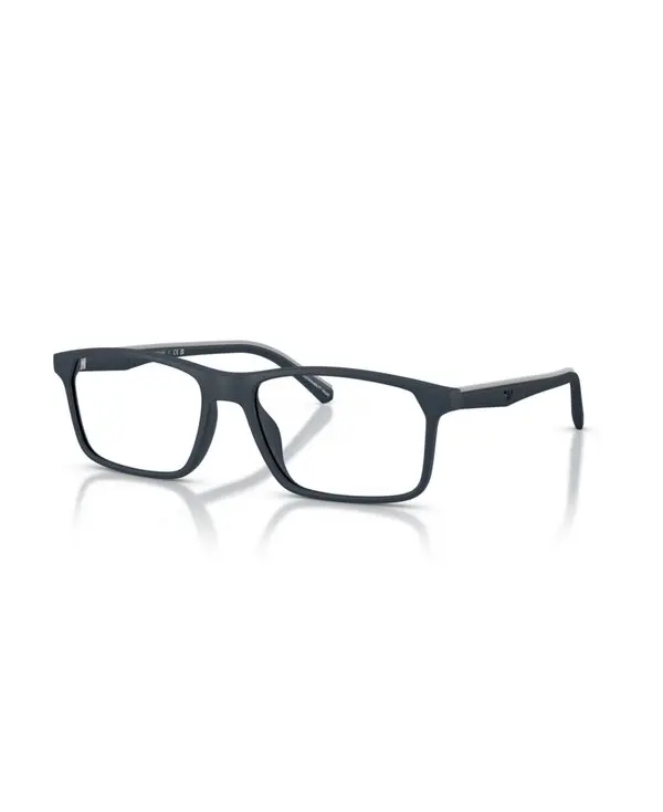 Emporio Armani Square Frame Eyeglasses - Matte Blue
