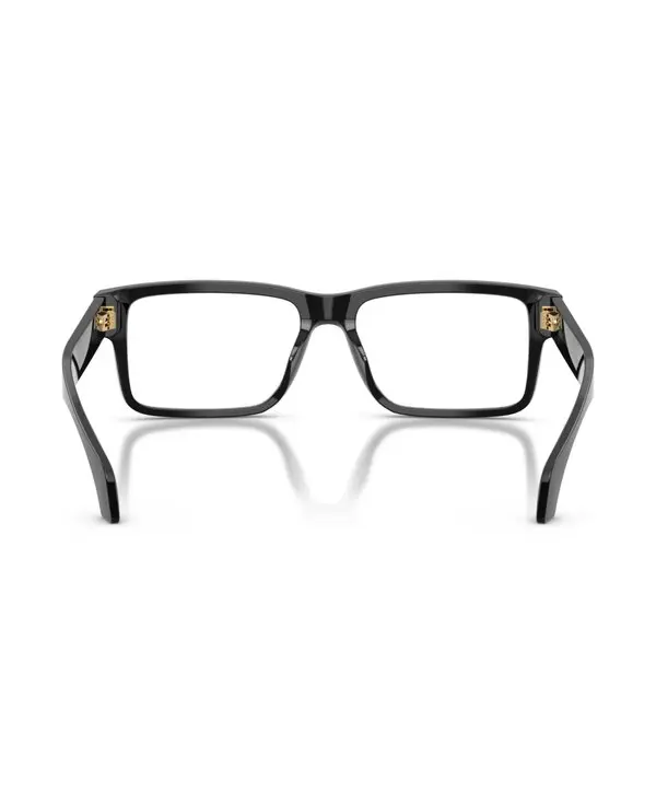Versace Rectangle Eyeglasses - Black