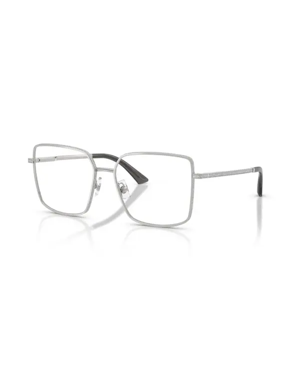 JIMMY CHOO Square Frame Eyeglasses - Silver