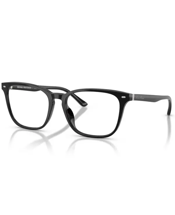 Brooks Brothers Square Eyeglasses - Black