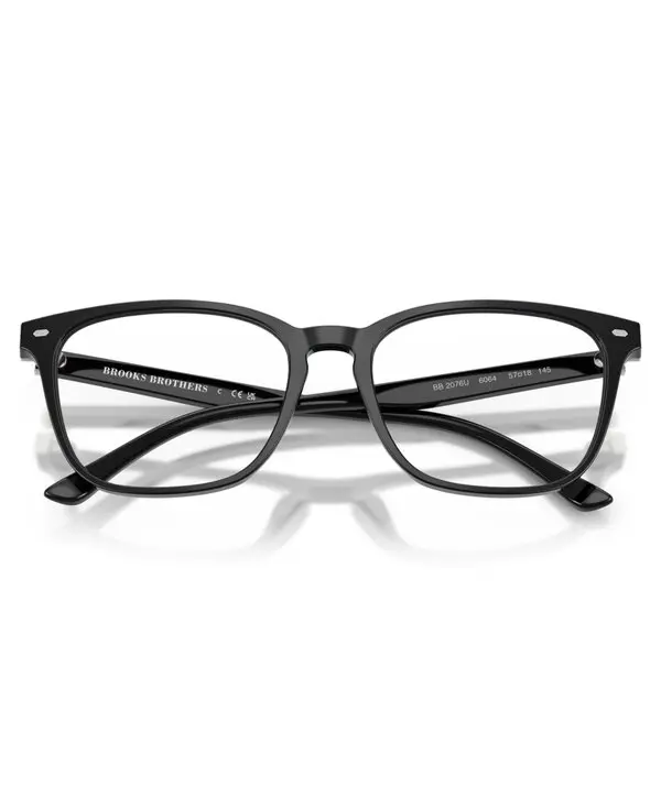 Brooks Brothers Square Frame Eyeglasses
