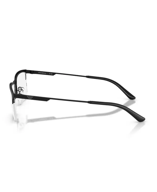 Emporio Armani Rectangular Half Rim Eyeglasses