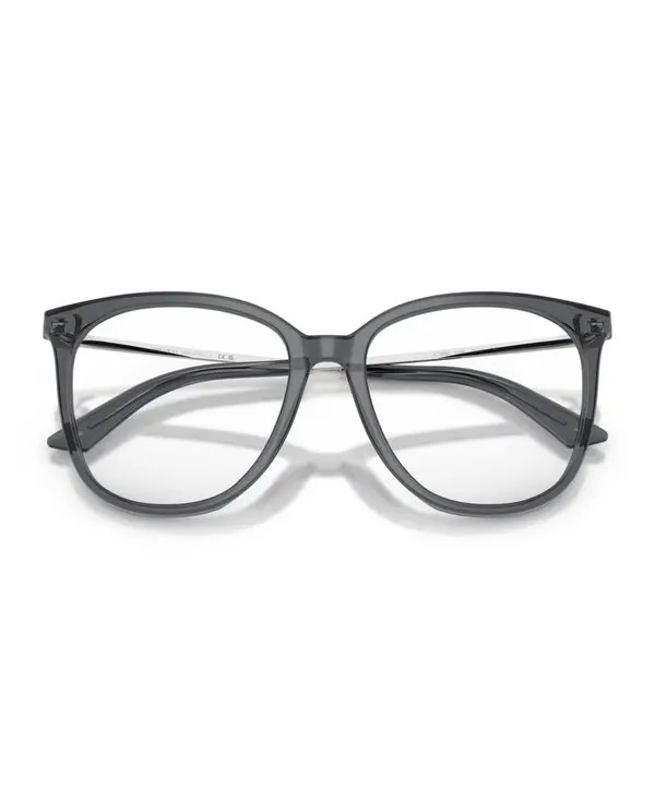 JIMMY CHOO Phantos Eyeglasses - Transparent Gray