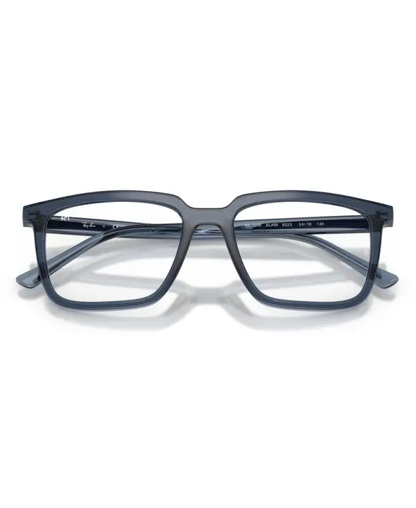 Ray-ban Rectangle Eyeglasses - Transparent Blue