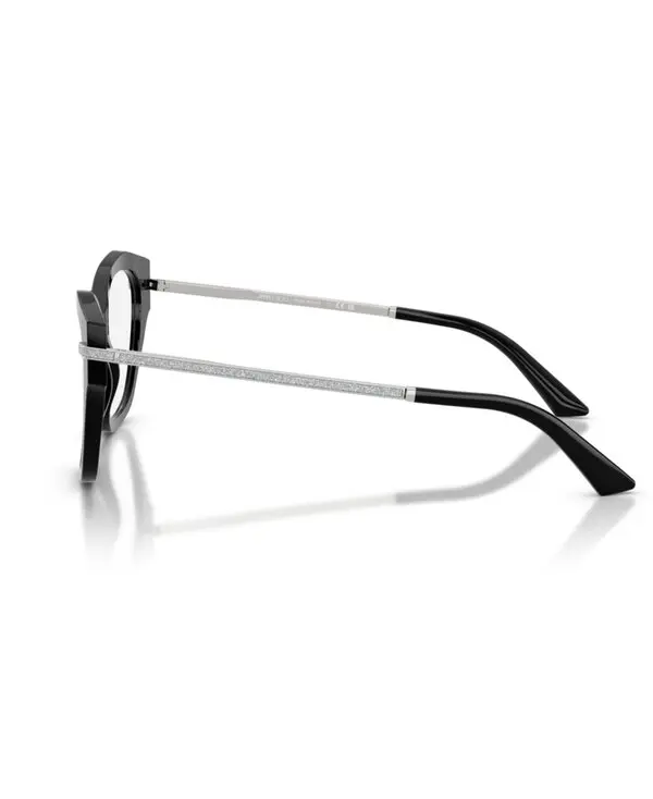 JIMMY CHOO Cat Eye Eyeglasses - Black