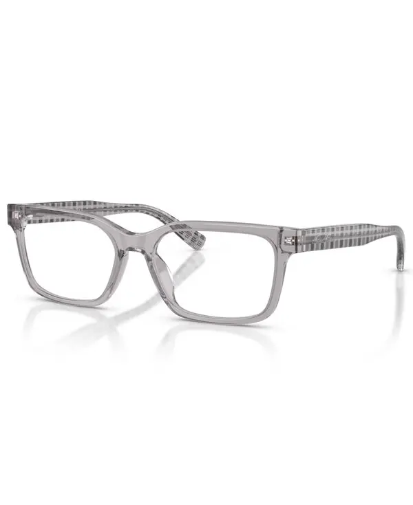 Brooks Brothers Square Frame Eyeglasses - Grey
