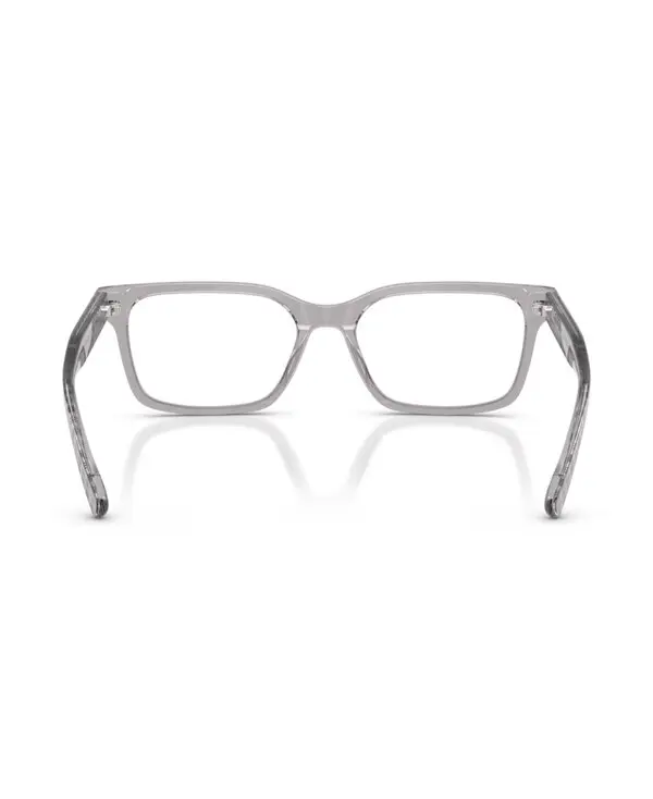 Brooks Brothers Rectangle Acetate Eyeglasses - Grey