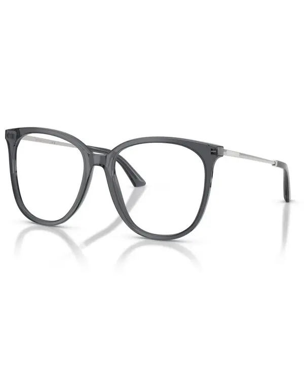 JIMMY CHOO Phantos Eyeglasses - Transparent Gray
