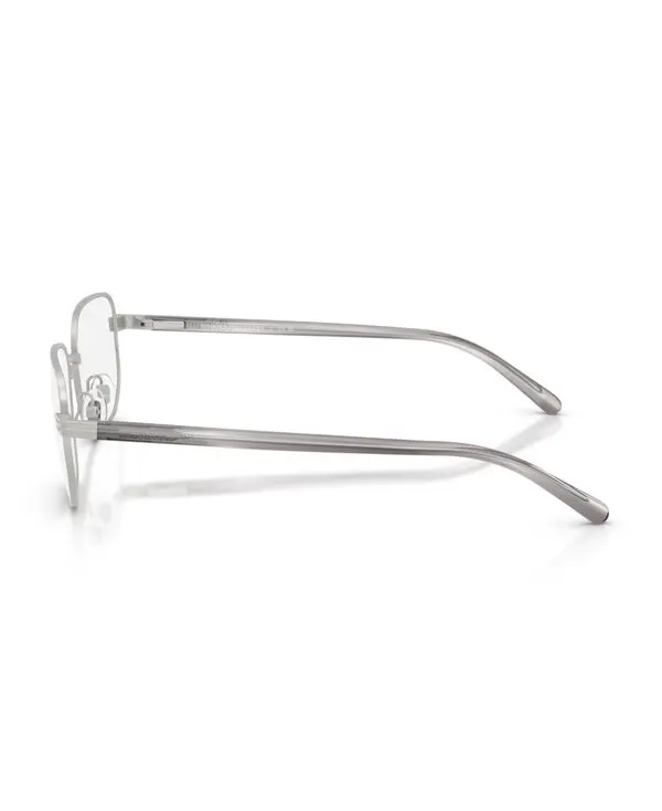 Brooks Brothers Bb1123 Full Rim Oval Eyeglasses - Matte Silver