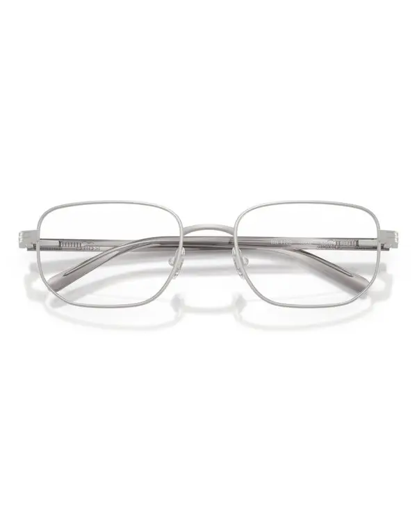 Brooks Brothers Bb1123 Full Rim Oval Eyeglasses - Matte Silver