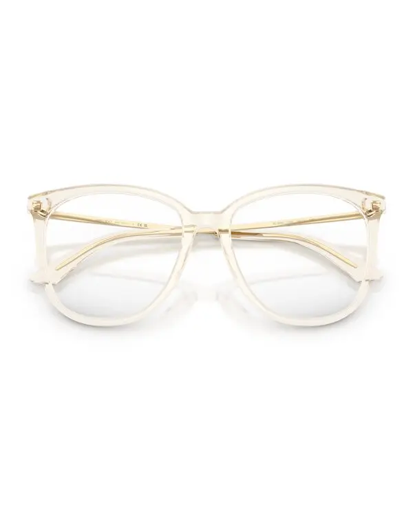 JIMMY CHOO Panthos Eyeglasses - Transparent Beige
