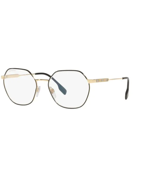 Burberry Octagonal Eyeglasses - Black