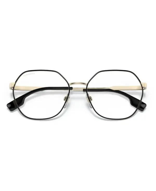 Burberry Octagonal Eyeglasses - Black