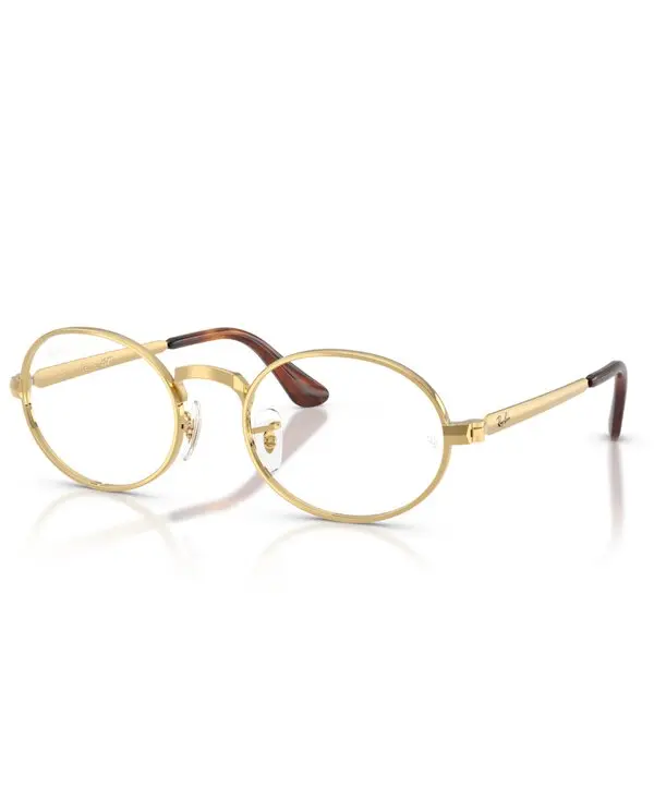 Ray-ban Oval Eyeglasses - Arista Gold