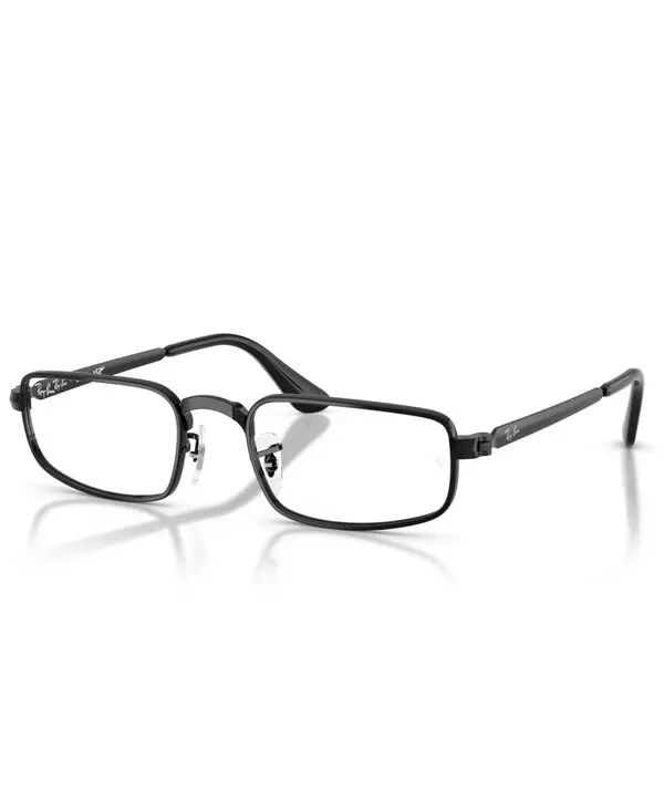 Ray-ban Full Rim Oval Eyeglasses - Black