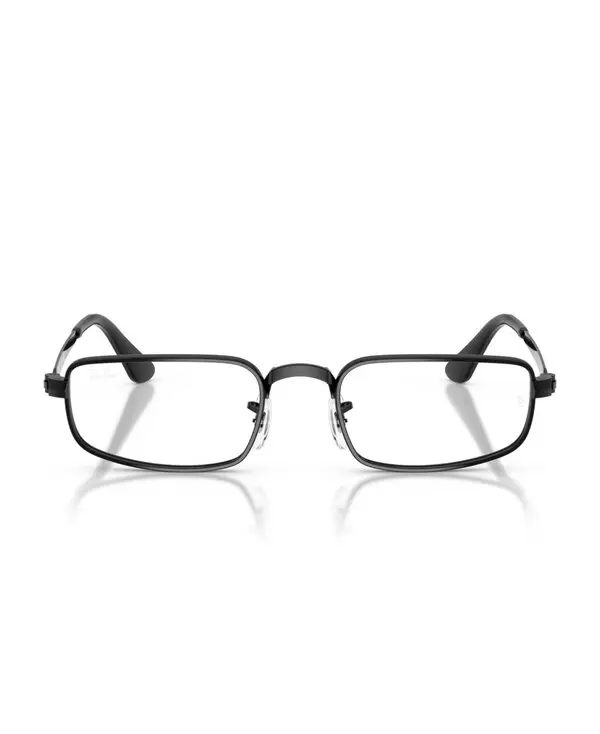 Ray-ban Full Rim Oval Eyeglasses - Black