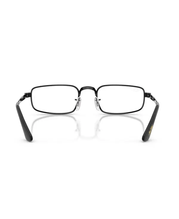 Ray-ban Full Rim Oval Eyeglasses - Black