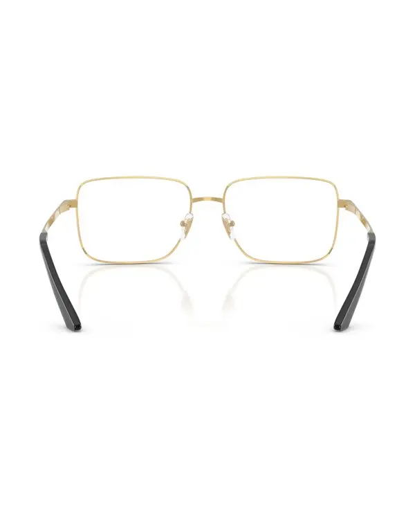 Versace Square Frame Eyeglasses - Gold
