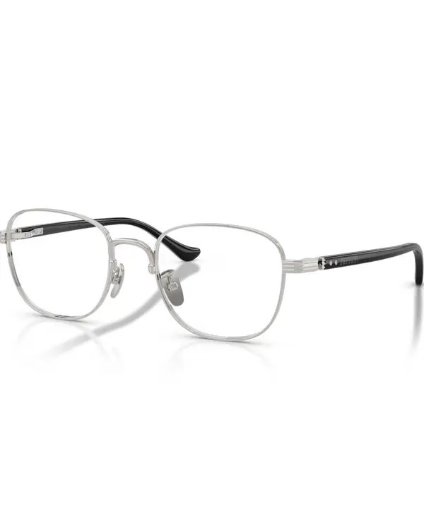 FERRARI Pillow Eyeglasses - Silver Brushed