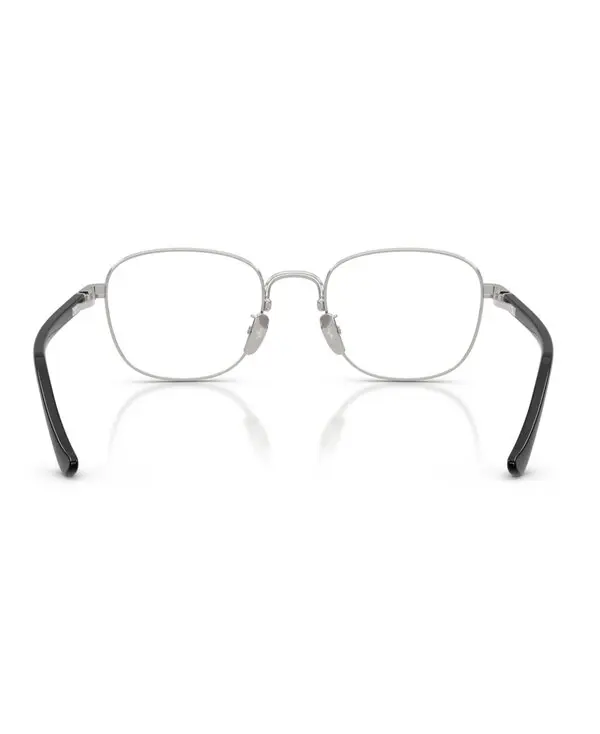 FERRARI Pillow Eyeglasses - Silver Brushed