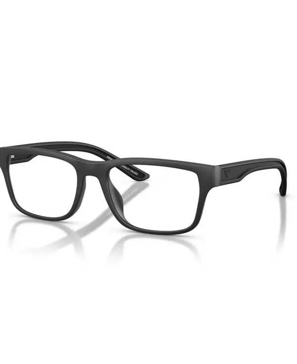 Emporio Armani Eyeglasses - Rubberized Matte Black