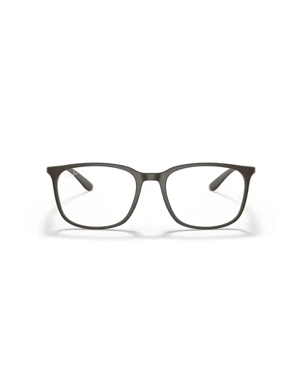 Ray-ban Square Frame Eyeglasses - Brown