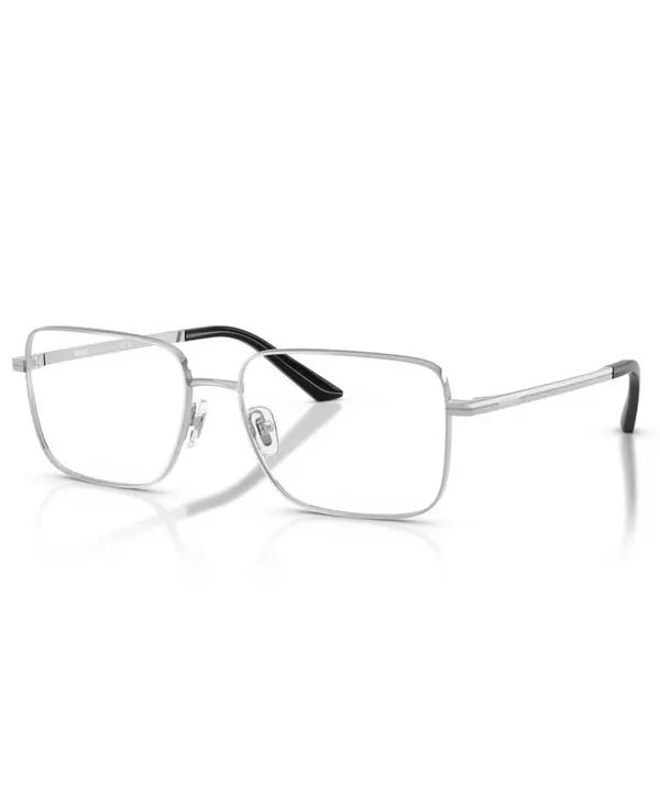Versace Square Full Rim Eyeglasses - Silver