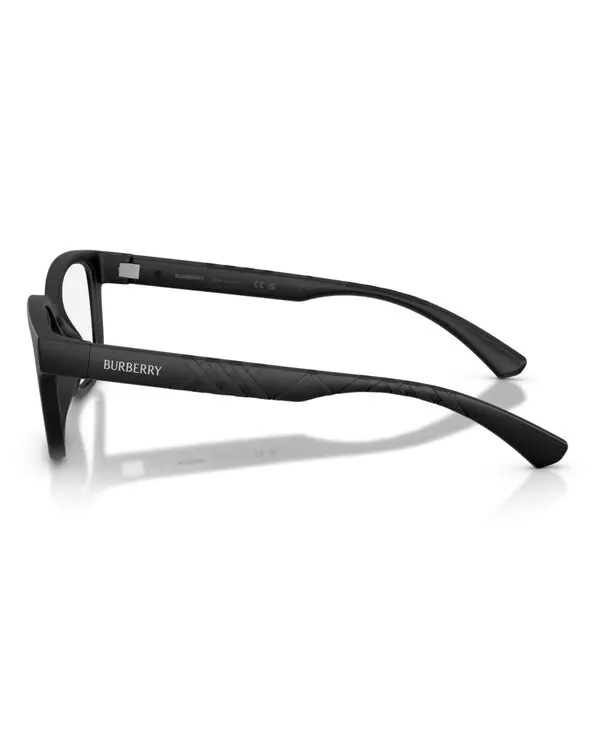 Burberry Rectangle Eyeglasses - Matte Black