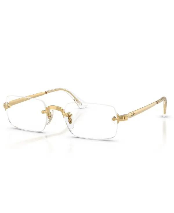 Ray-ban Rectangle Eyeglasses - Arista Gold