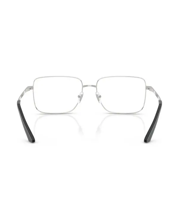 Versace Square Frame Eyeglasses - Silver